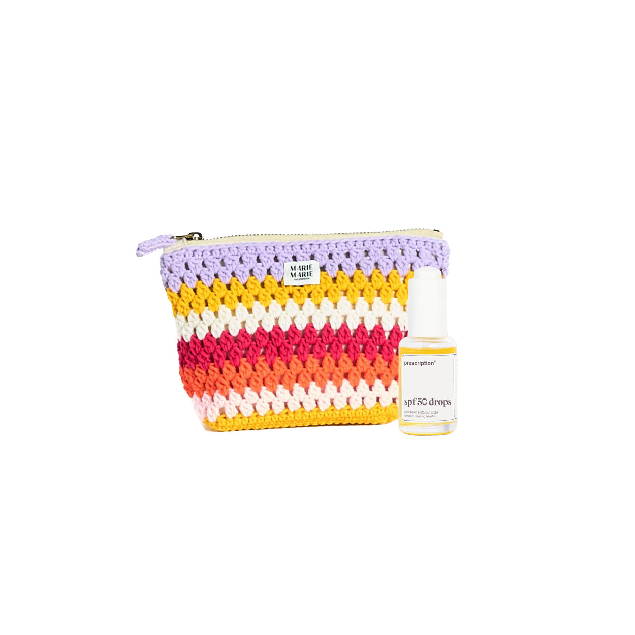 Mel crochet pouch small