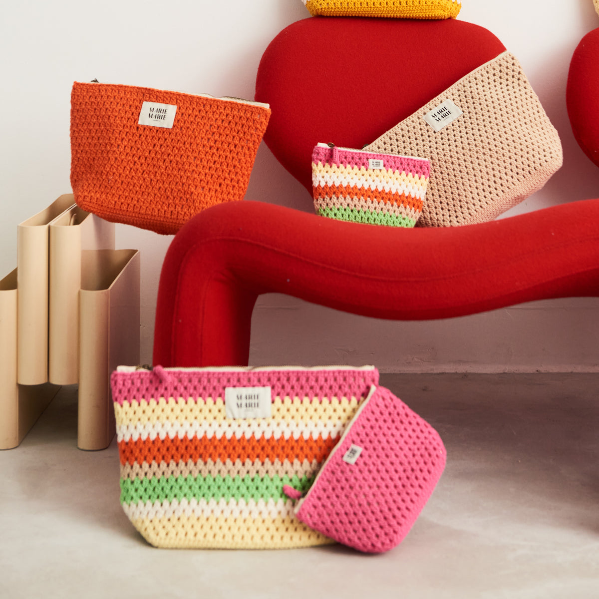 Miep crochet pouch small